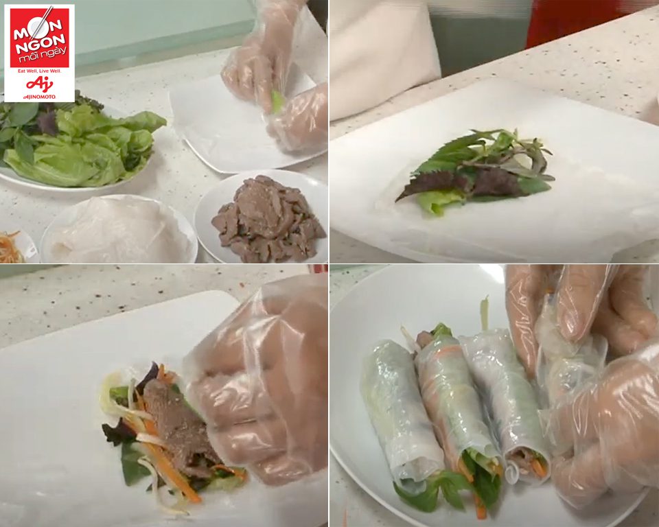 Cách làm phở cuốn ngon lạ, hấp dẫn mọi lứa tuổi