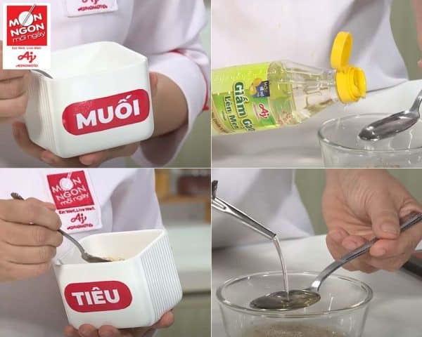 Ếch xé phay trộn rau mầm: Món nhắm đơn giản ngon lạ